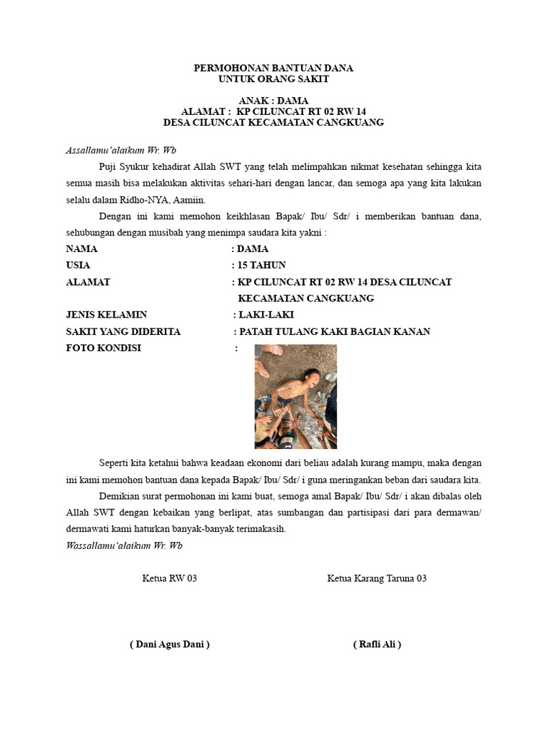 Proposal Donasi | PDF