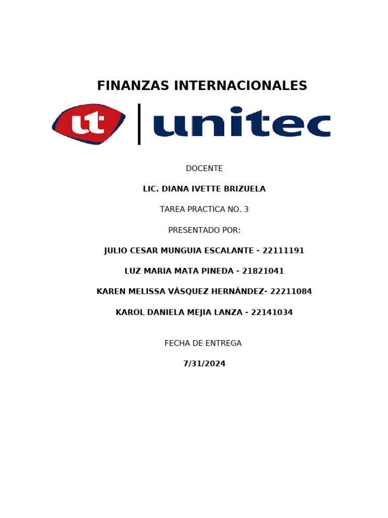 Tarea Practica - Cap 3 | PDF