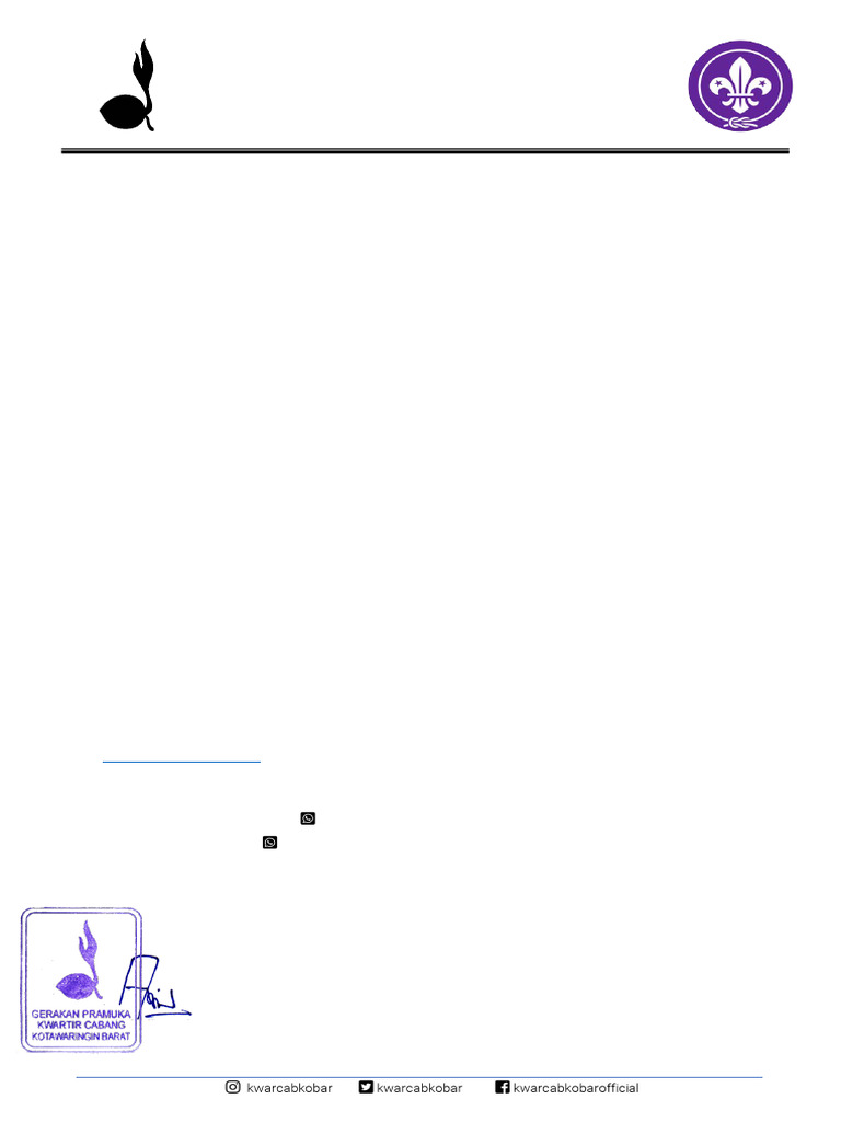 Edaran II KBP Kobar 2024 | PDF