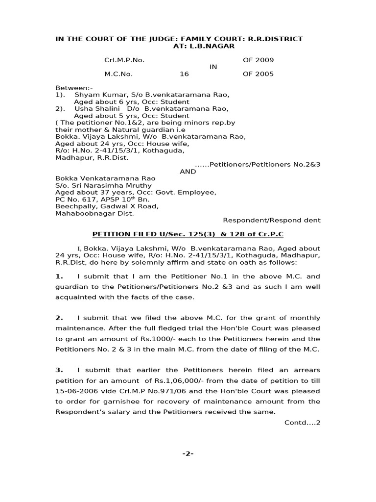 Salary Attachment Format | PDF