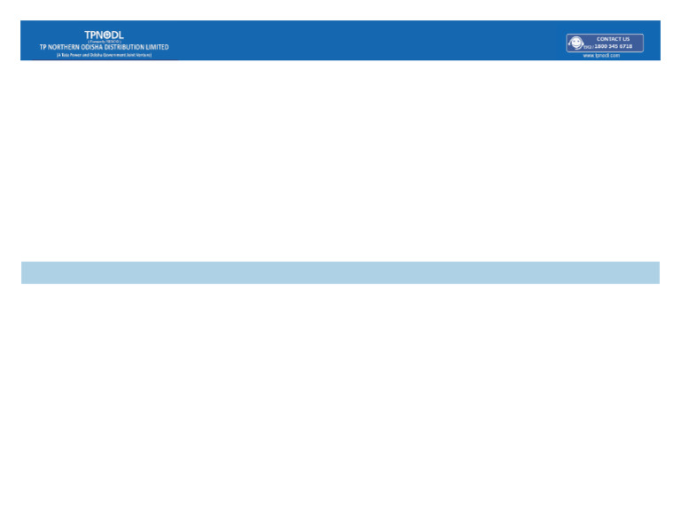 Electricity Bill Format Pdf