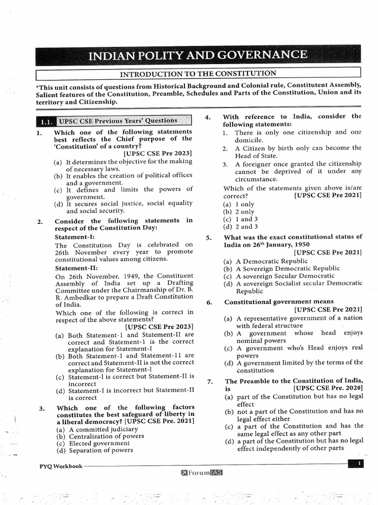 Pyq Polity-Copy Export | PDF