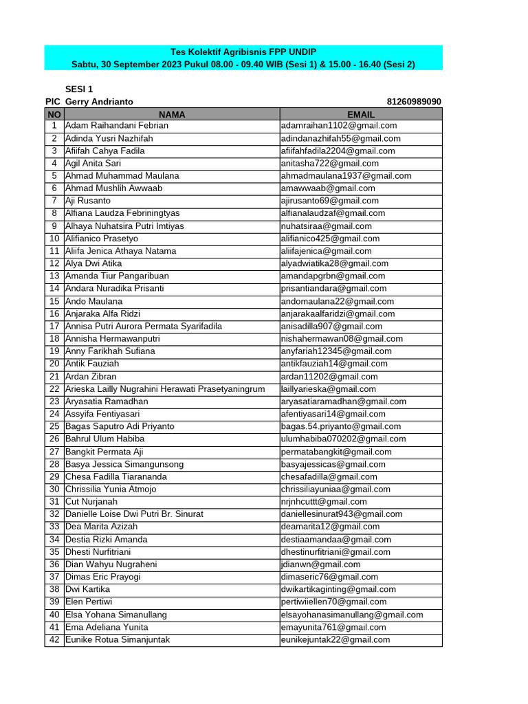 SEU's Online EPT Kolektif - Agribisnis FPP UNDIP - 30!09!2023 | PDF
