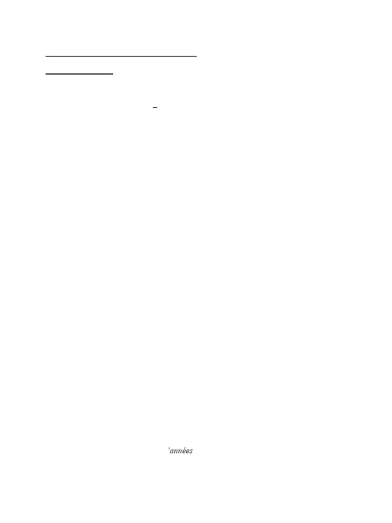 TD N°1 Pratique de Word | PDF