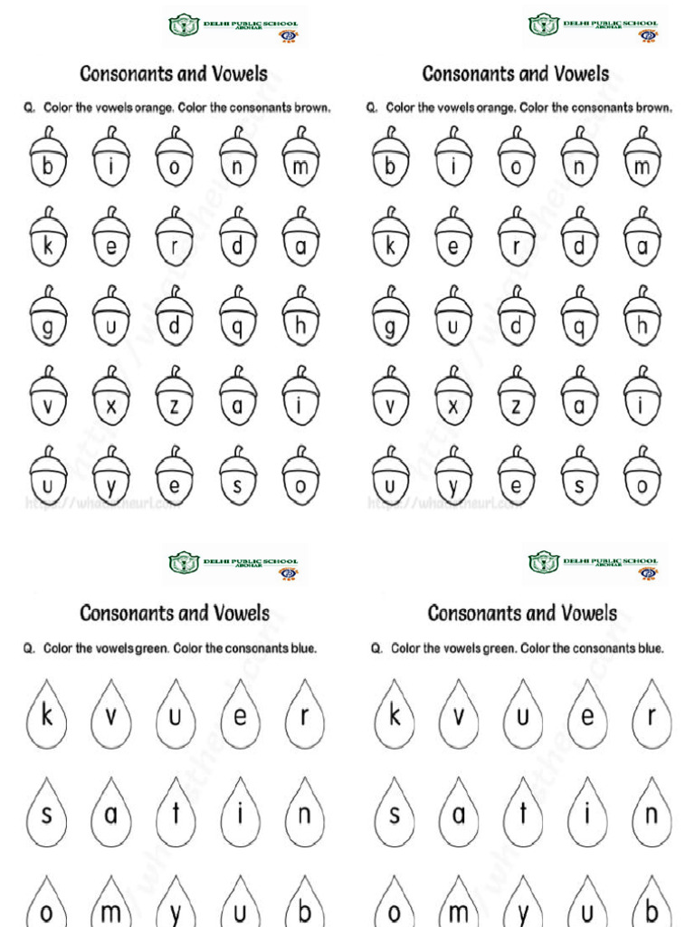 Vowel & Consonants | PDF