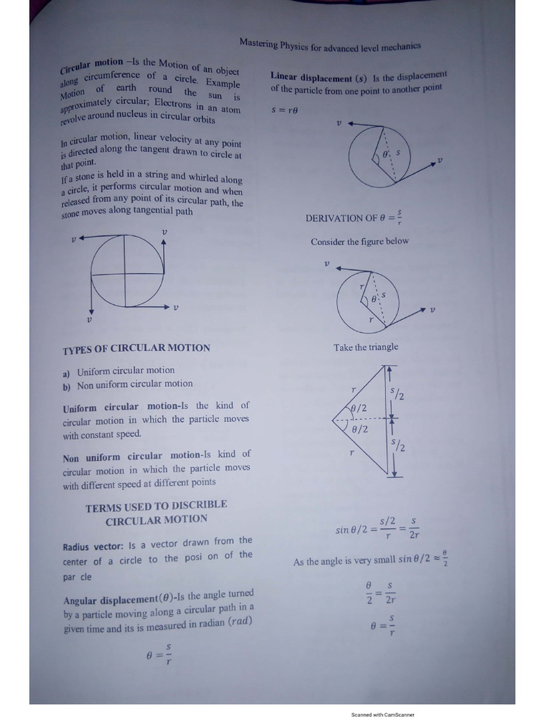 F5 Circular Motion by Kidda | PDF