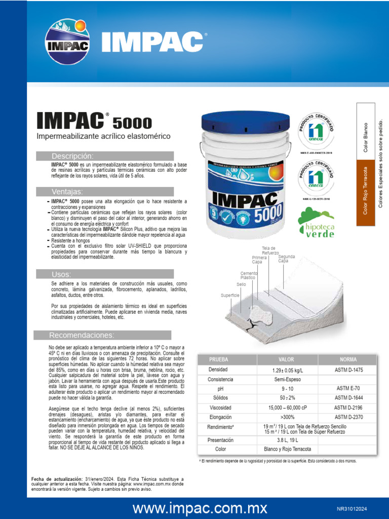 Impac 5000 | PDF