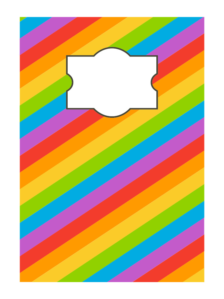 Free Printable Composition Notebook Covers | PDF