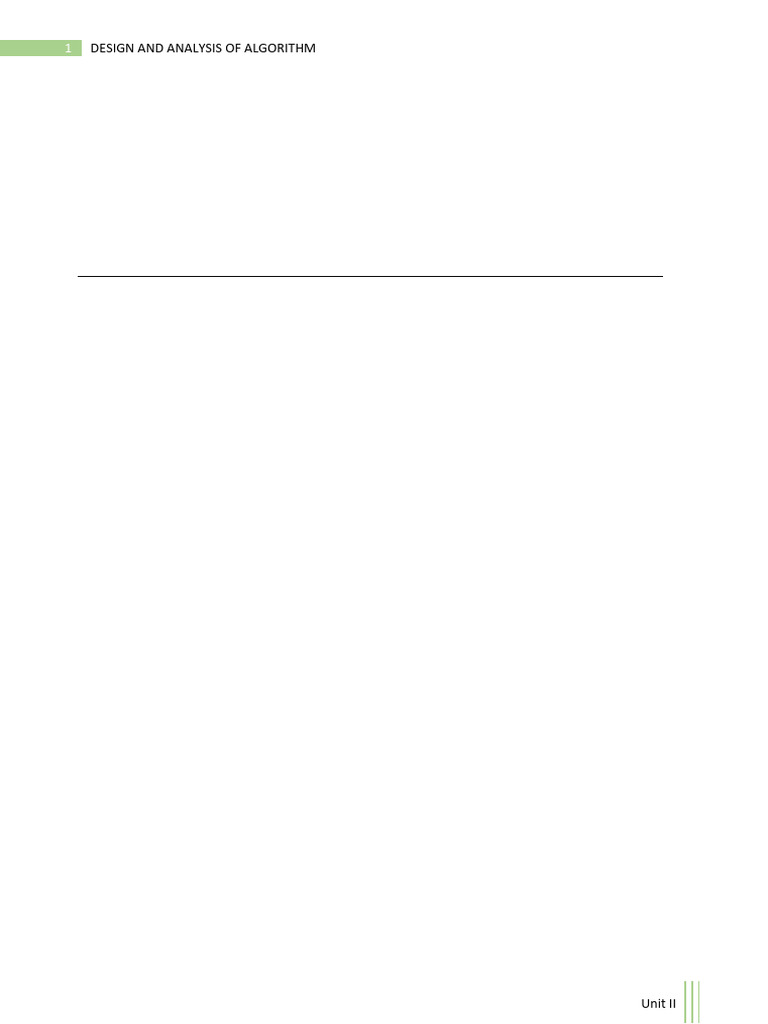 DAA Unit 2 | PDF