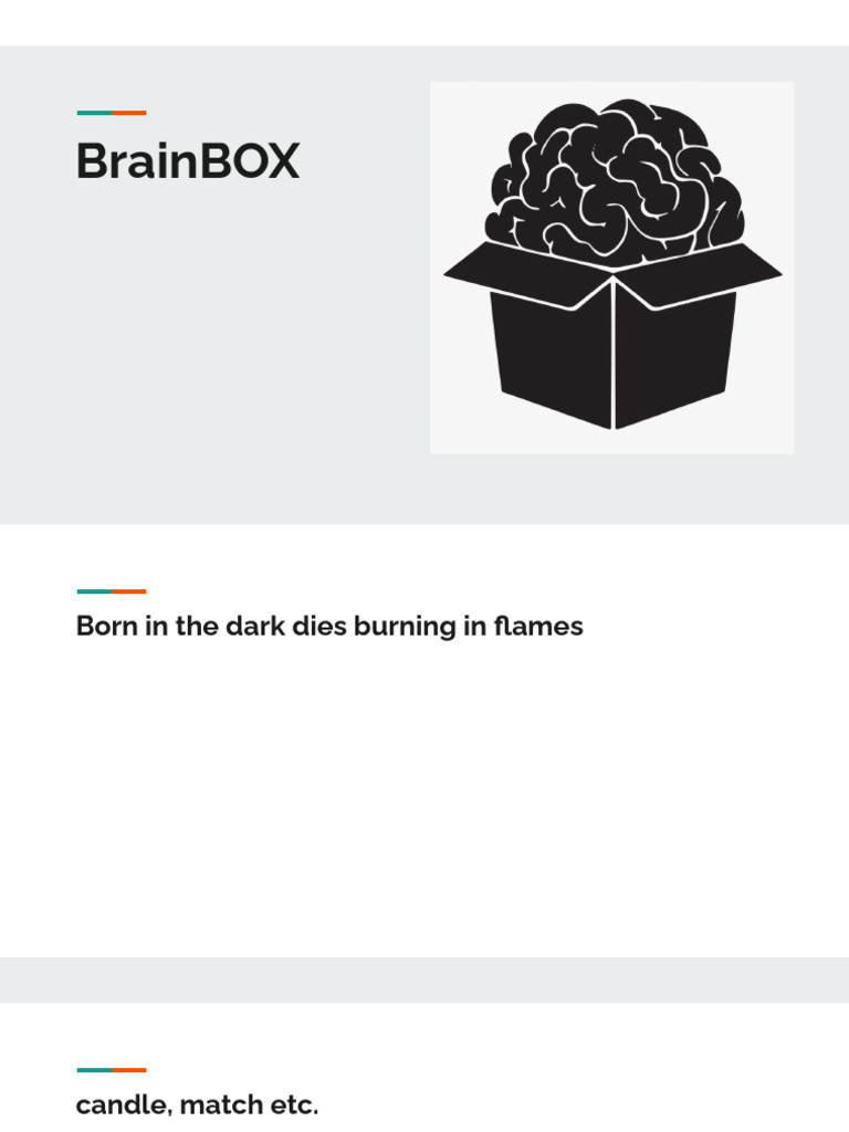 Brain BOX | PDF | Teaching Methods & Materials