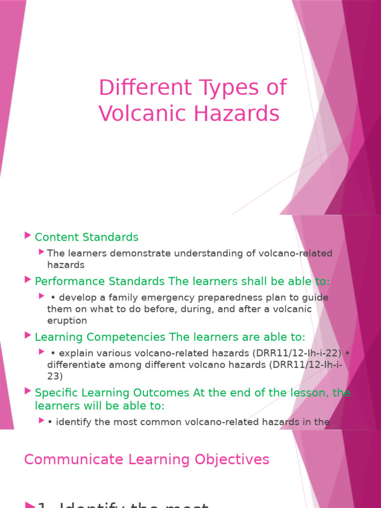 Different Types of Volcanic Hazards | PDF | Volcano | Volcanic Ash