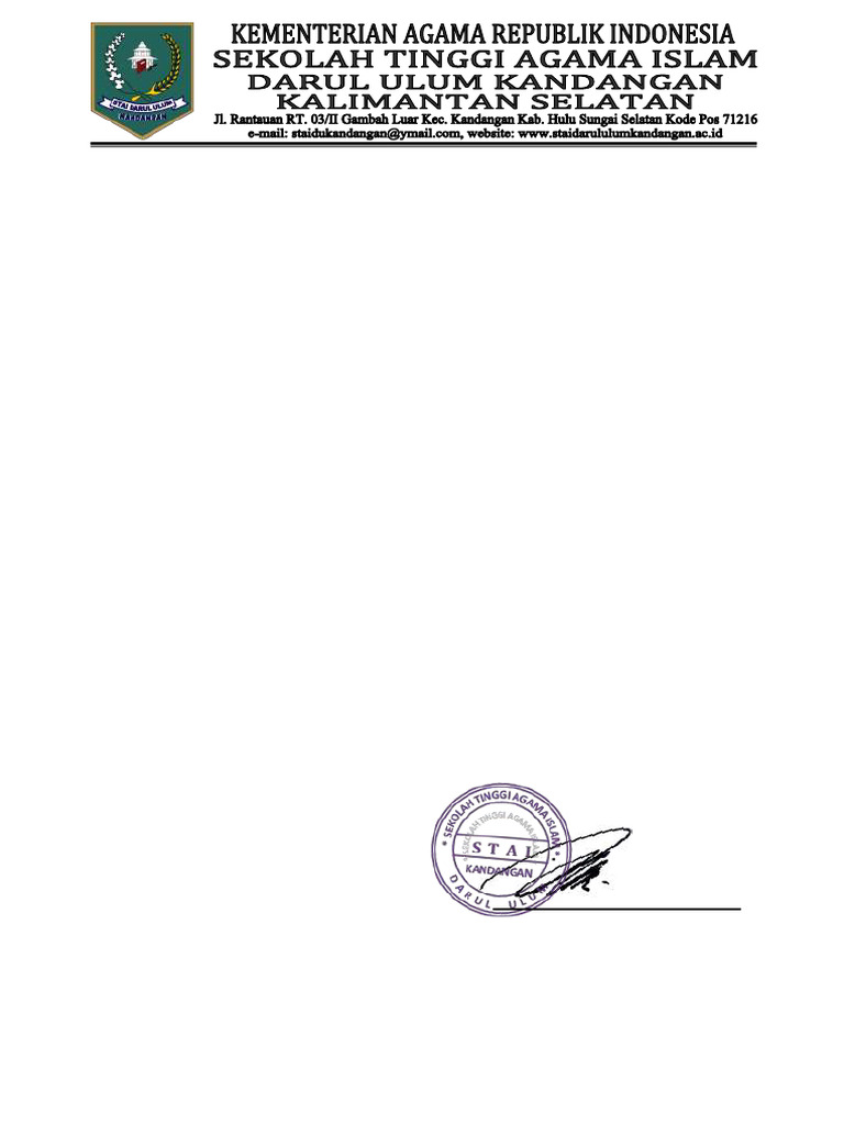 SURAT KETERANGAN HKI | PDF