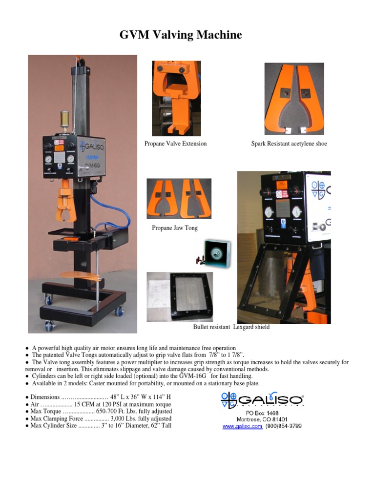 GVM With Gtv600 | PDF | Valve | Calibration