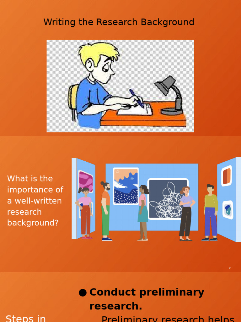 2) Writing Research Background | PDF