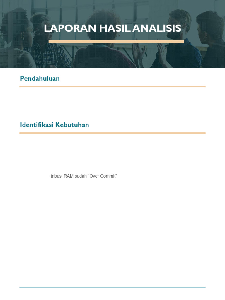 Laporan Analisis Kebutuhan | PDF