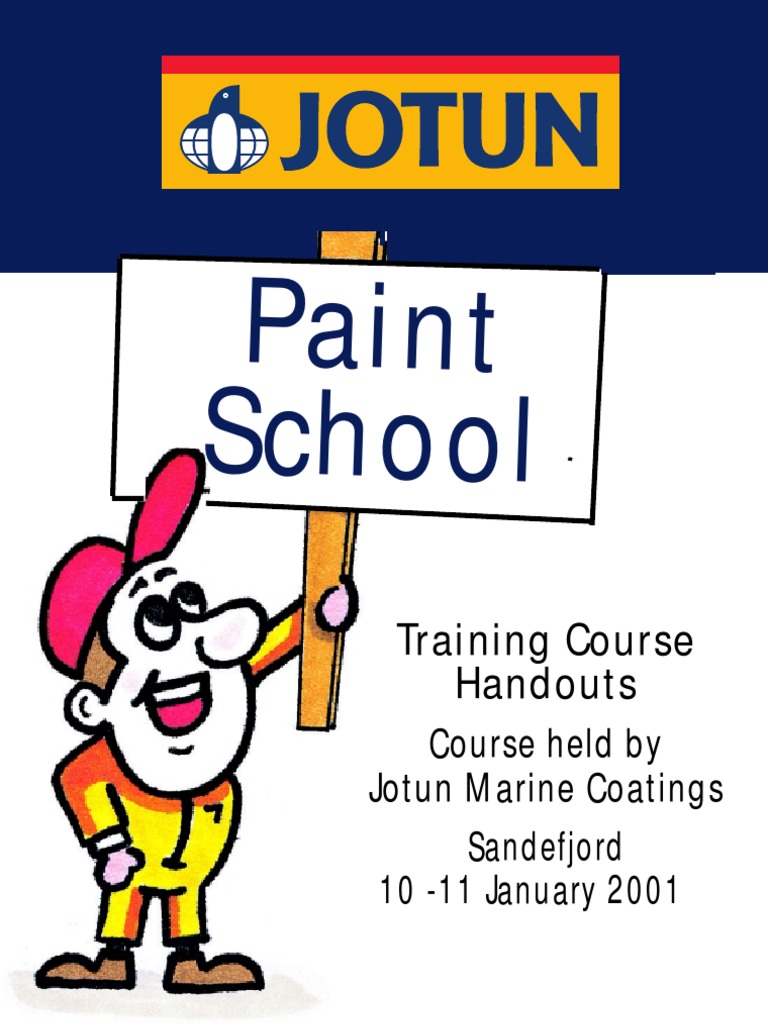 Jotun Paint School Training Course | PDF | Paint | Epoxy