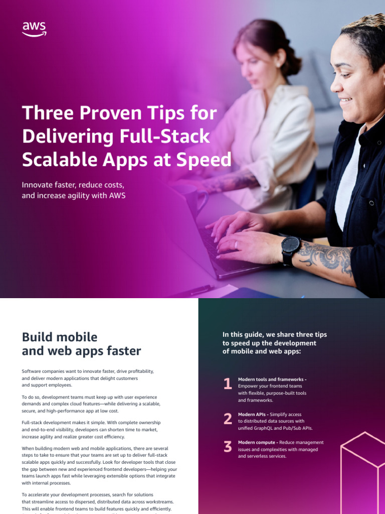 Deliver Full Stack Scalable Apps at Speed Isv | PDF