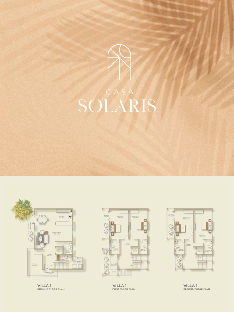 Casa Solaris Brochure Plans | PDF
