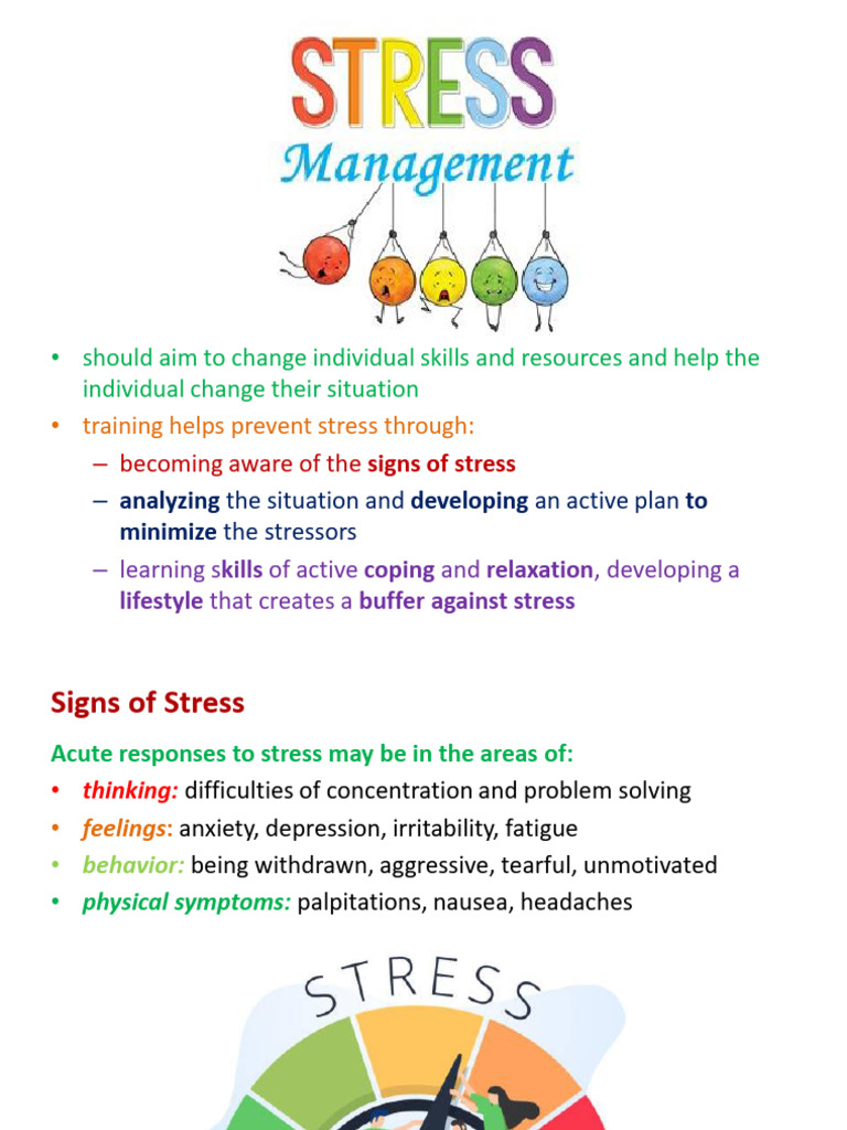 Stress Management | PDF