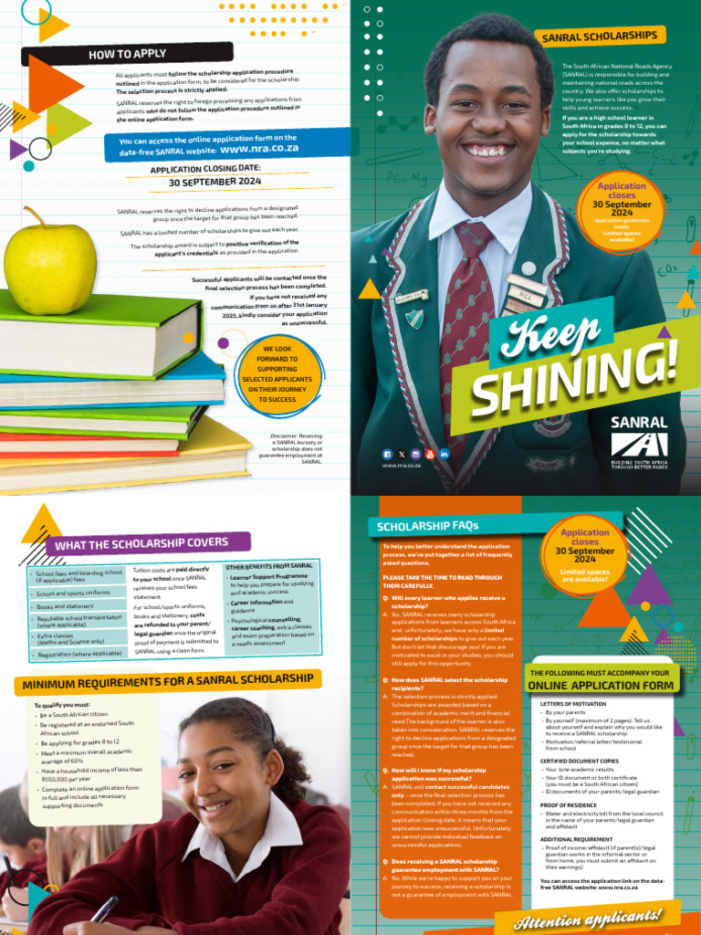 Scholarship Brochure 2024 A3 - Digital | PDF