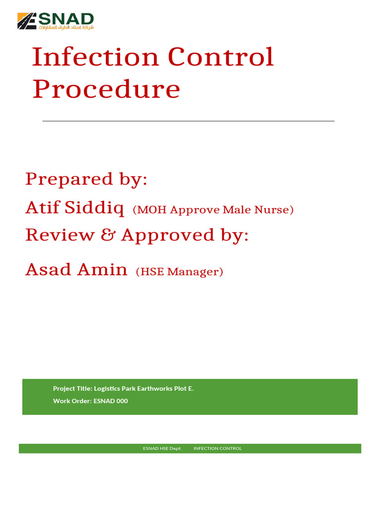 Infection Control Procedure | PDF | Infection | Immunology