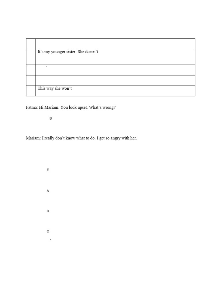 Conversation Practice - Unit 5 | PDF