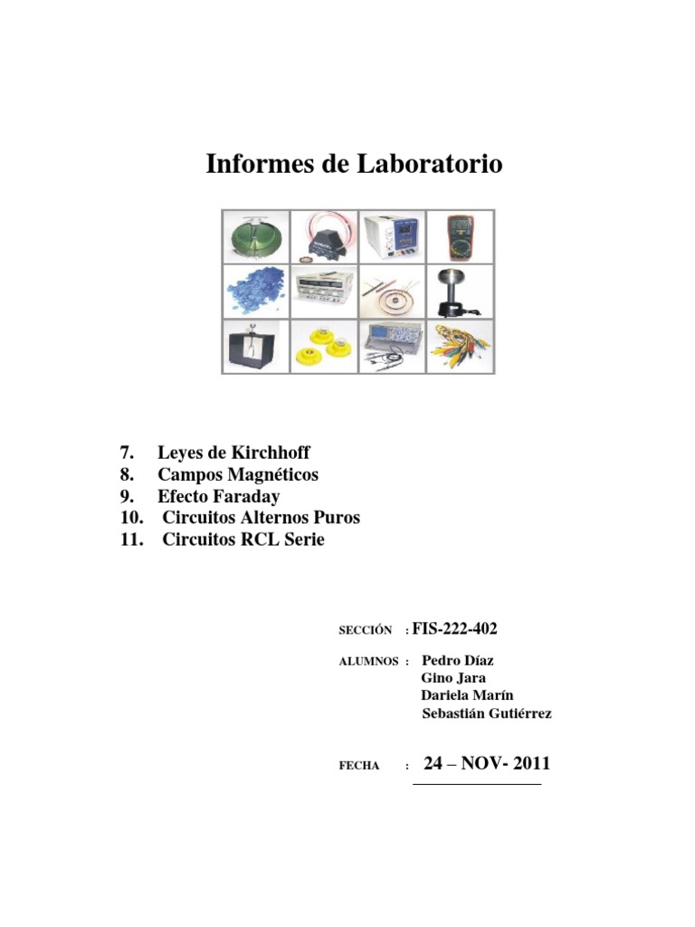 Bitacora Lab Oratorio de Electromagnetismo | PDF | Resistencia Eléctrica y Conductancia | Campo ...