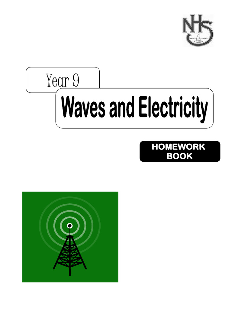 Yr 9 Waves and Electricity HW BOOK | PDF