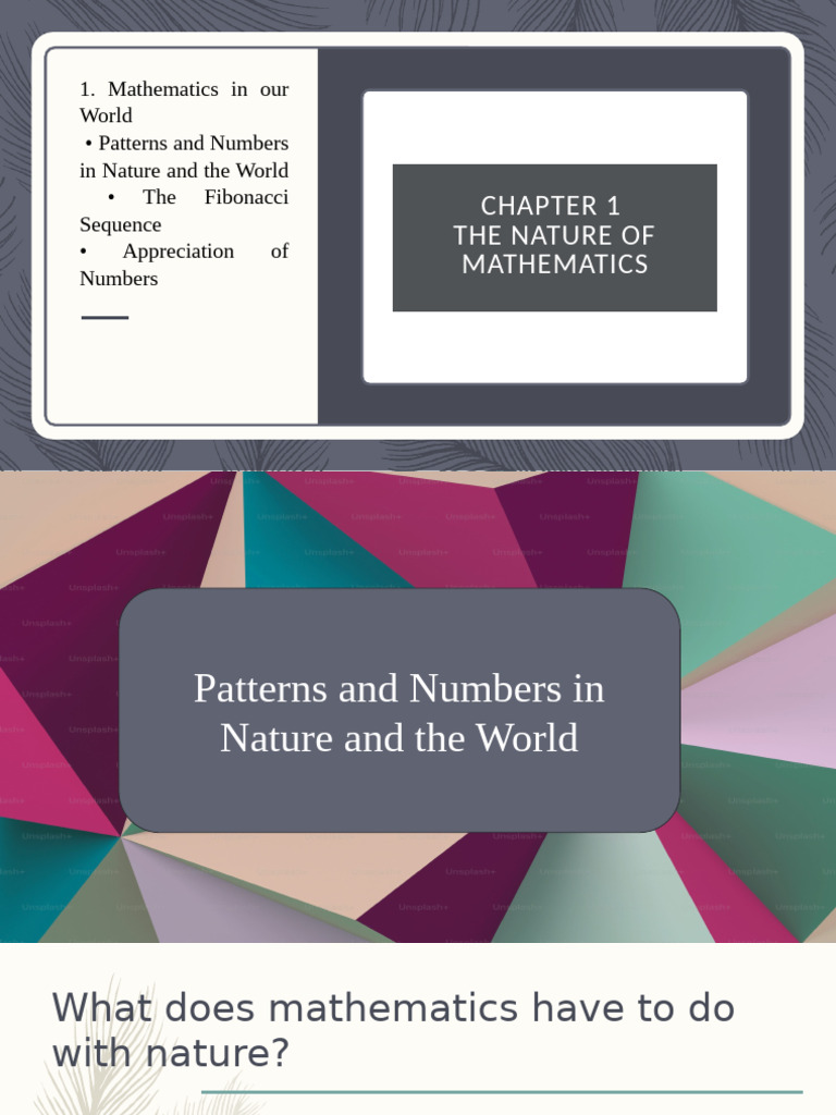 MMW Chapter 1 Lesson 1 | PDF
