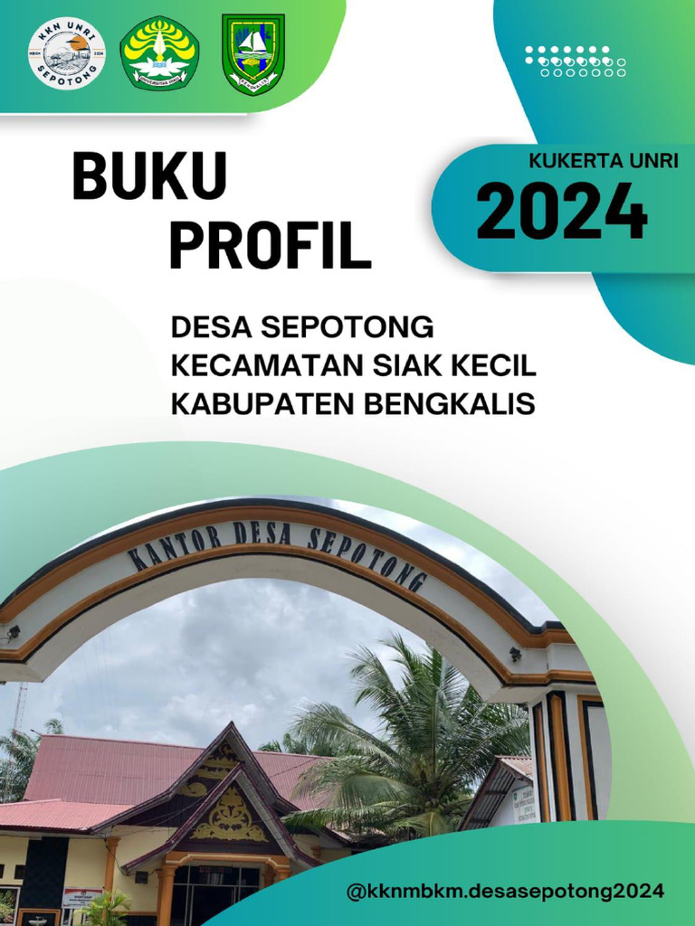 Buku Profil Desa Sepotong 2024 Unri | PDF | Ilmu Sosial