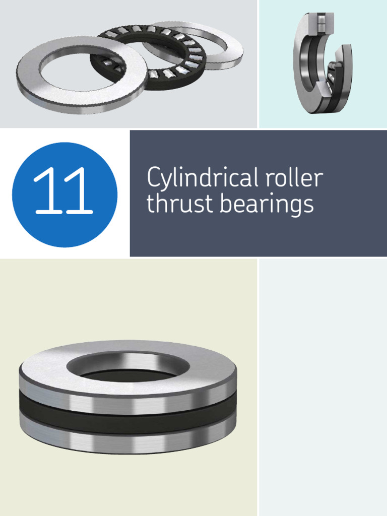 SKF Cylindrical Roller Thrust Bearing Catalogue | PDF