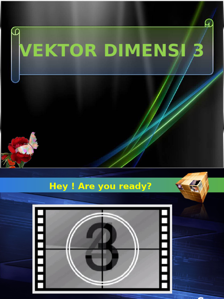 Vektor Dimensi 3 Matematika Xi Akl | PDF