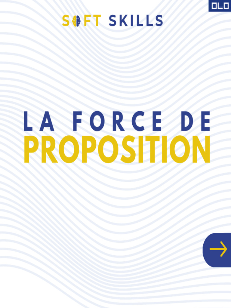 Soft Skills, Force de Propos | PDF