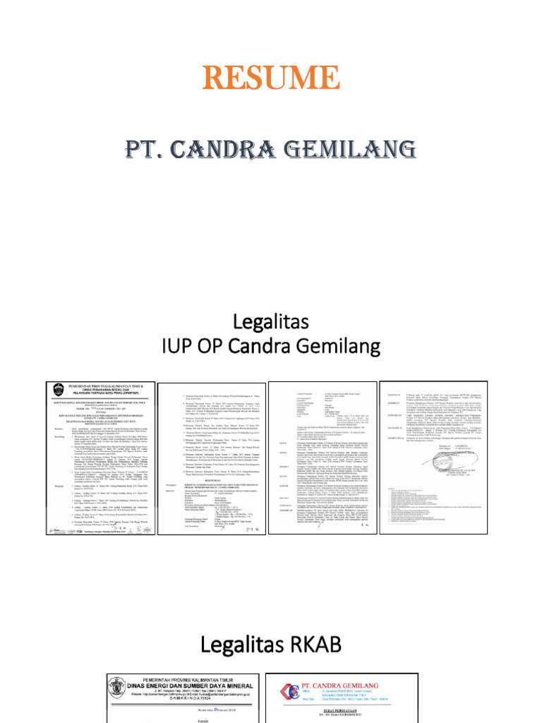 RESUME Candra Gemilang | PDF