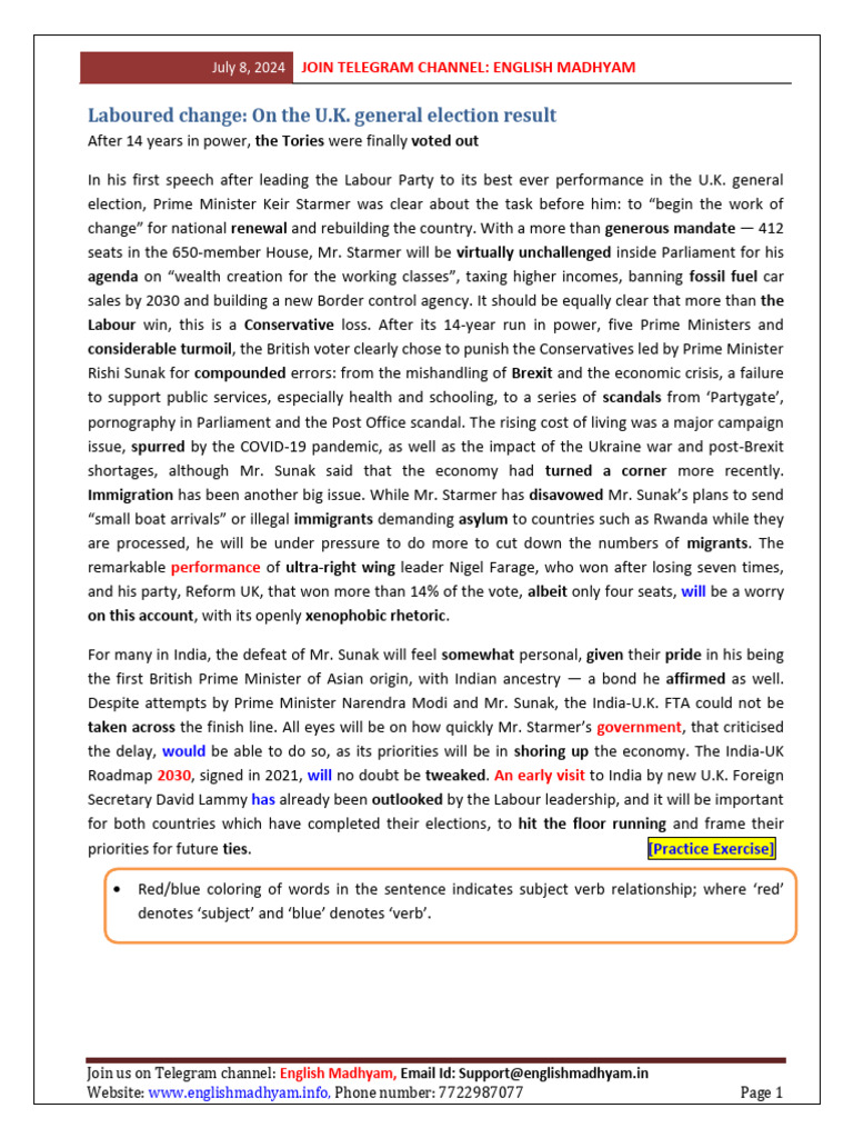 Laboured Change | PDF