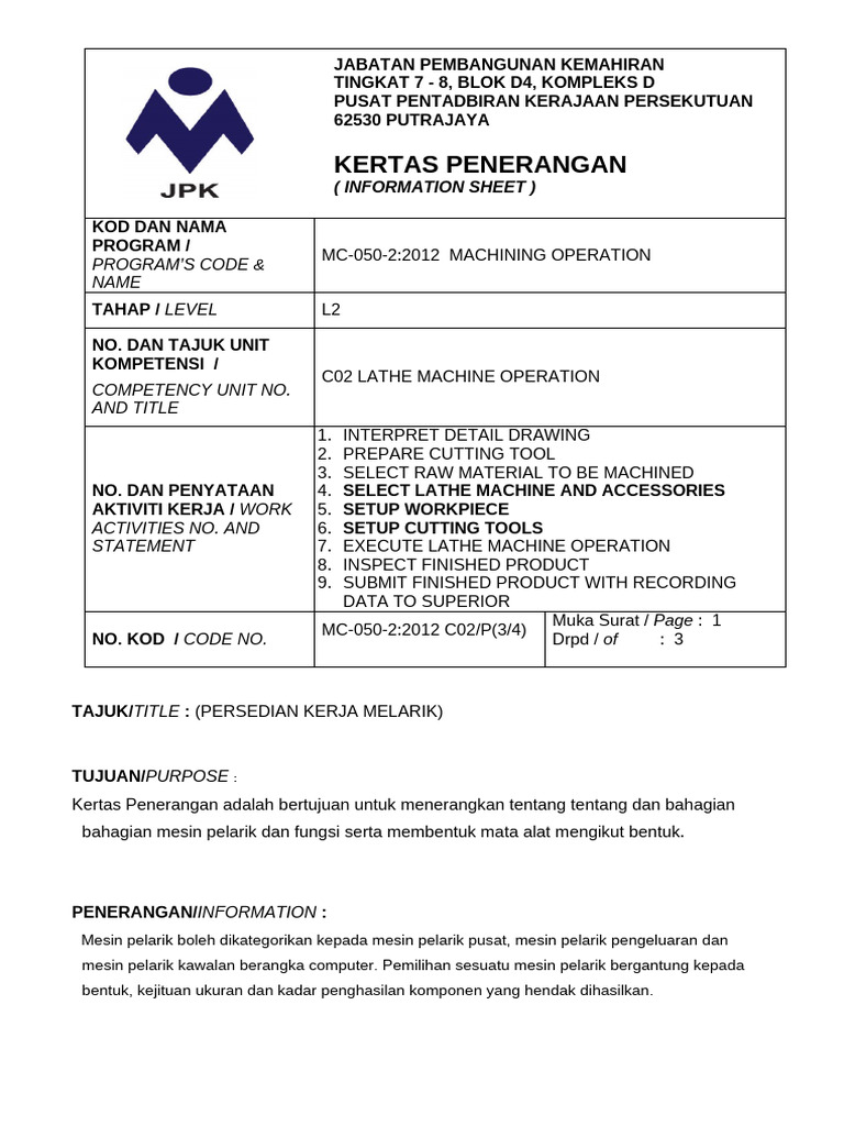 3.INFORMATION SHEET 3 | PDF