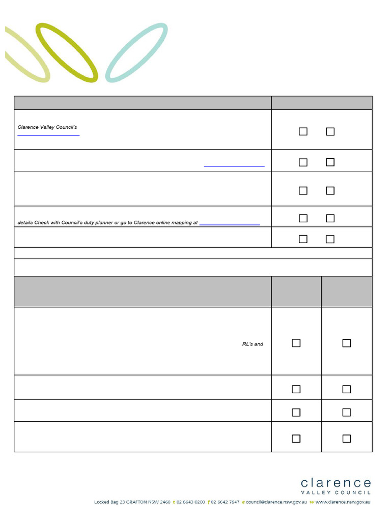 Minor Residential Checklist V4 | PDF