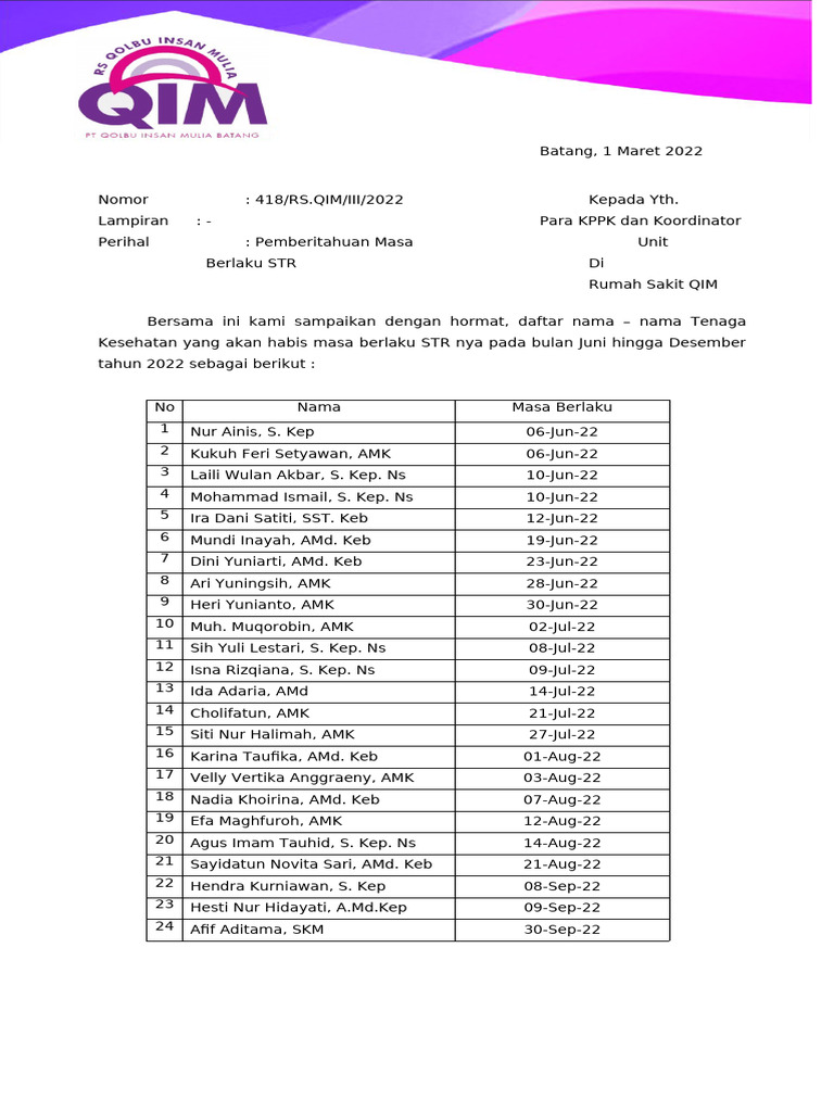 Pemberitahuan Part III | PDF
