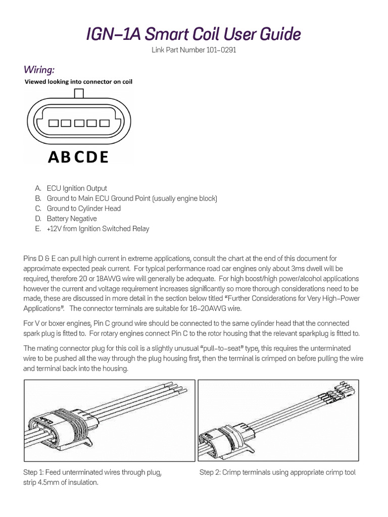 IGN1A Smart Coil | PDF