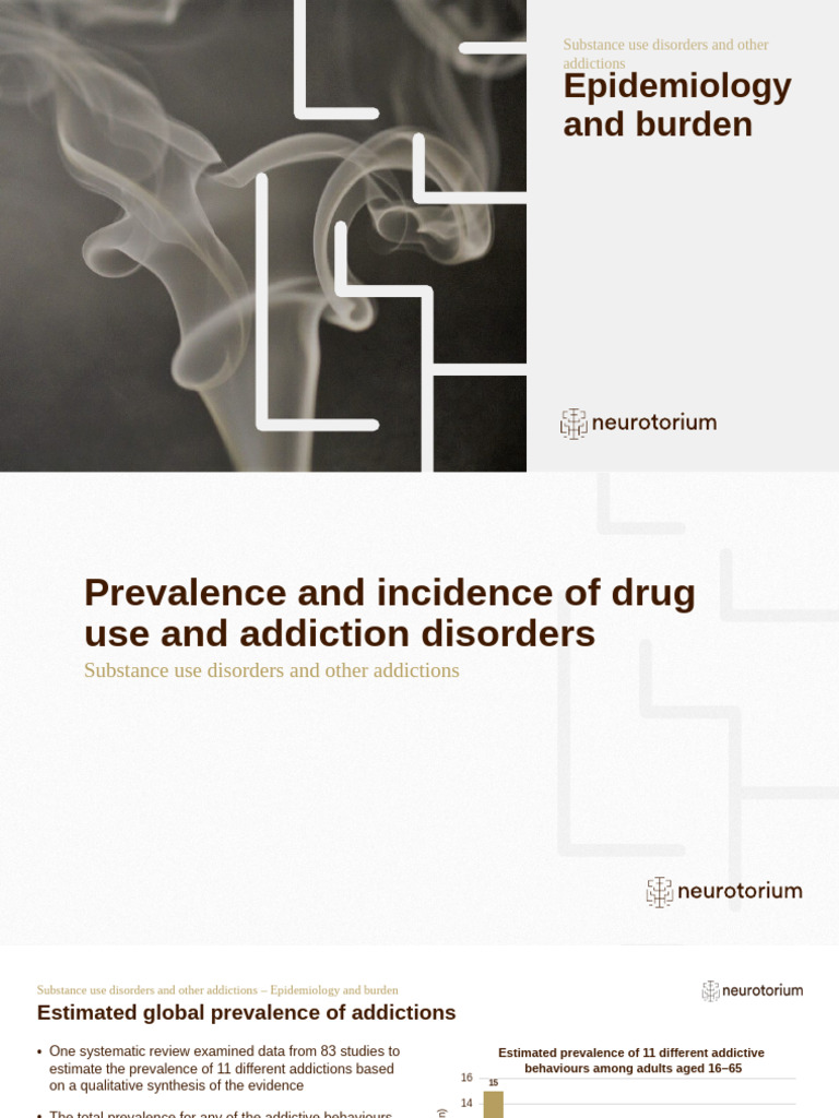 Addiction 2 Epidemiology and Burden FINAL | PDF