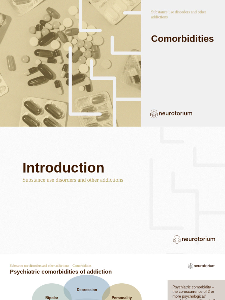 Substance Use Disorders and Other Addictions Comorbidities | PDF