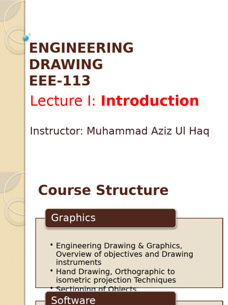 ED Lec_1 | PDF | Technical Drawing | Drawing