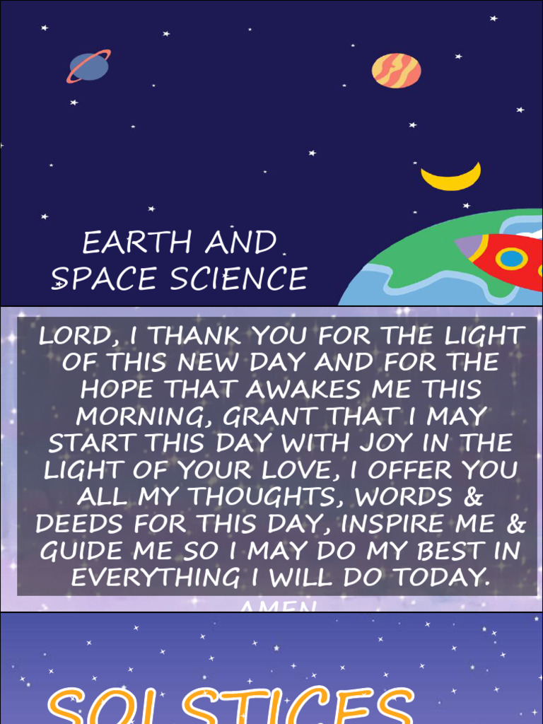 Earth&Space Science | PDF | Solar Eclipse | Science & Mathematics