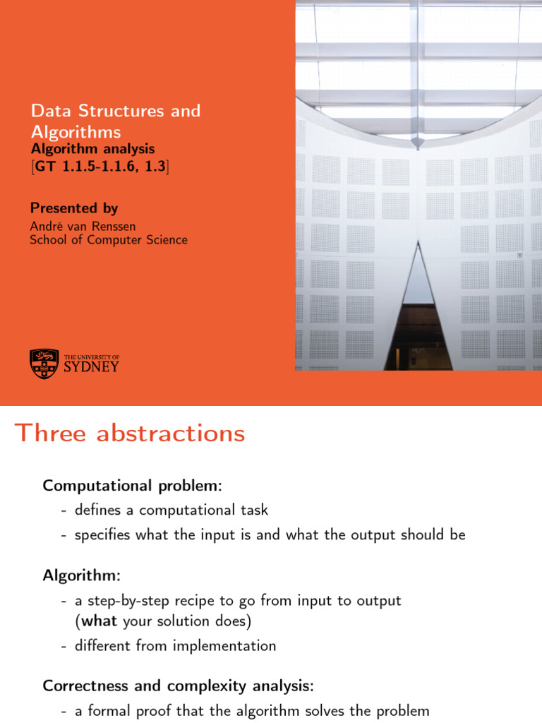 Lecture 1b - Analysis | PDF
