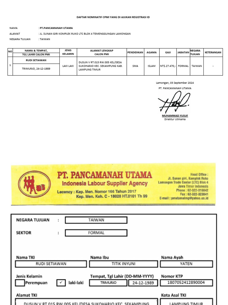 PP Rudi Setiawan | PDF