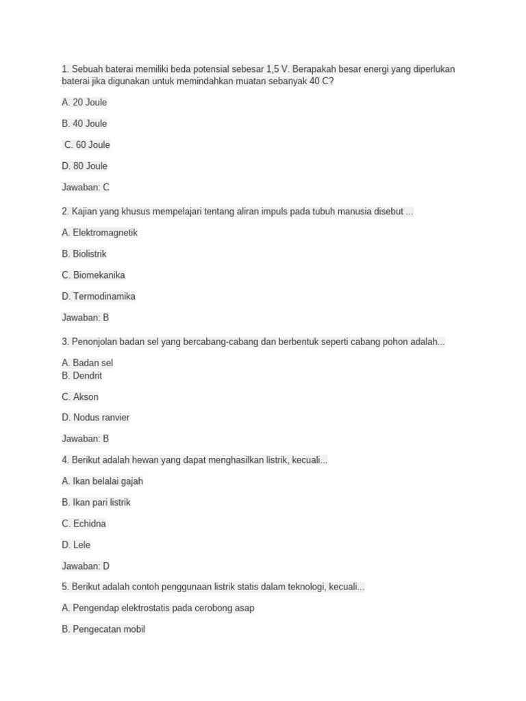 Soal Ipa SMT 2 Kelas 9 | PDF