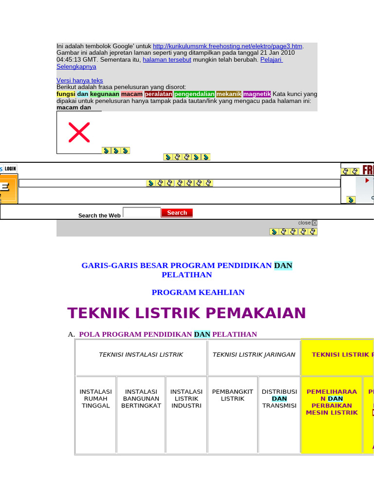 T.listrik Pemakaian | PDF