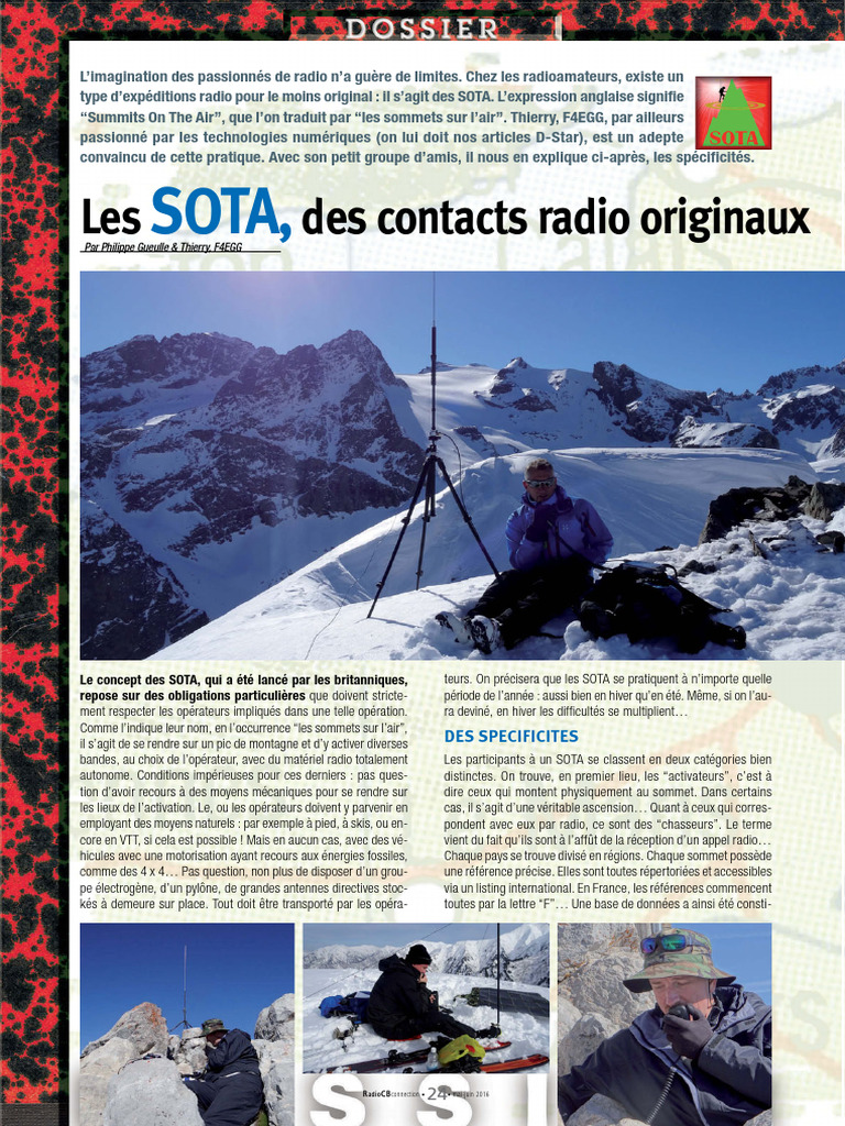 Bivouac Pic Mardas Activite Sota | PDF