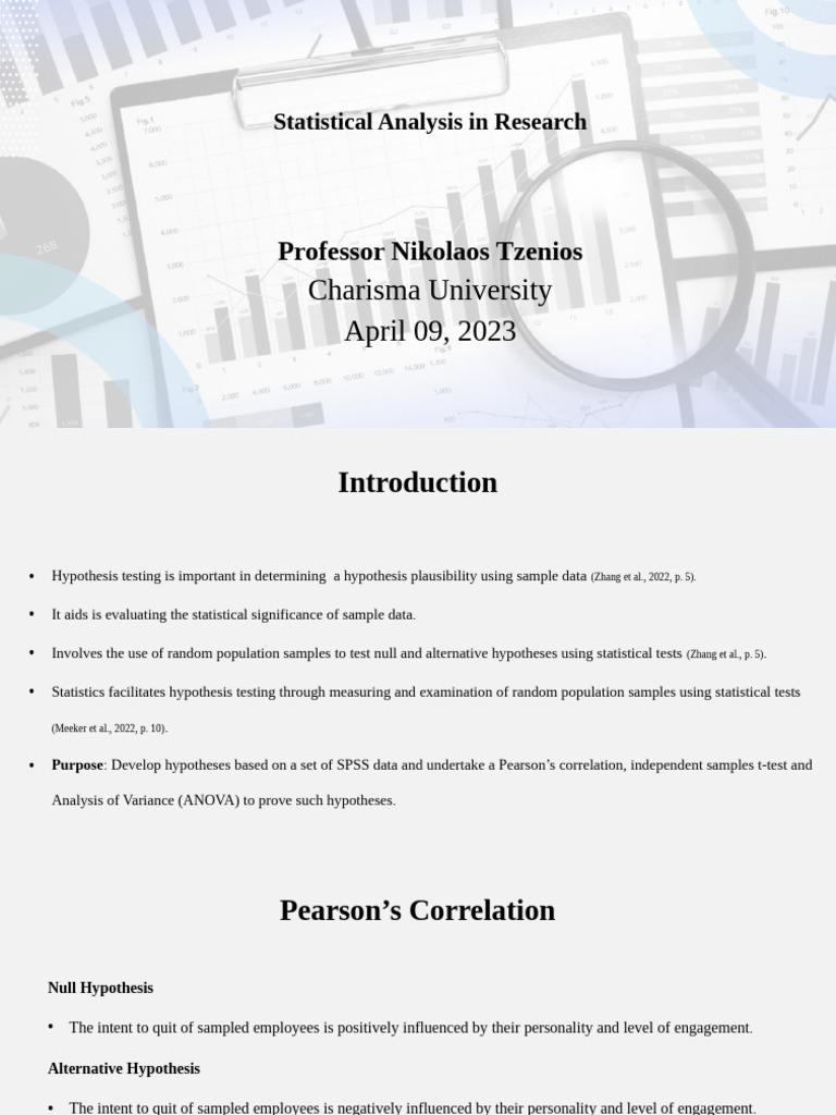 Statistical Analysis in Research | PDF