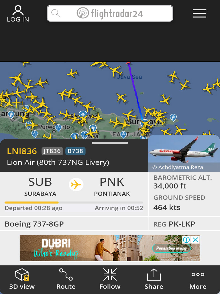Flightradar24 Live Flight Tracker - Real-Time Flight Tracker Map | PDF